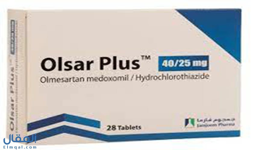 أولسار بلس Olsar plus 25/40 لعلاج الضغط
