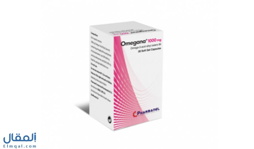 اوميجانا OMEGANA 1000 كبسولات أوميجا 3 لدعم صحة القلب والمخ